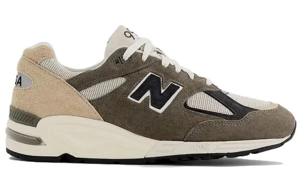 NEW BALANCE Made In Usa 990v2 Sneakers - Gray/brown/brown