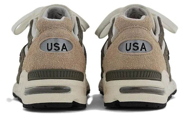 NEW BALANCE Made In Usa 990v2 Sneakers - Gray/brown/brown