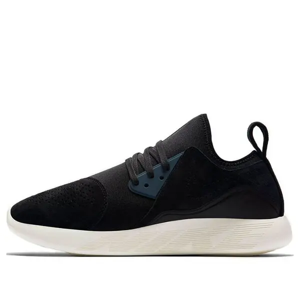 Nike Lunarcharge Premium "black Thunder Blue" Sneakers - Black/sail/thunder Blue