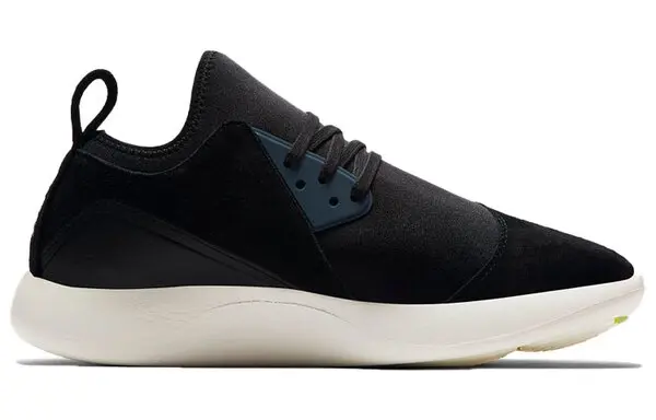 Nike Lunarcharge Premium "black Thunder Blue" Sneakers - Black/sail/thunder Blue