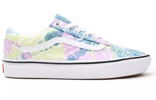 VANS Old Skool Comfycush Tie-dye Sneakers - Multi-color