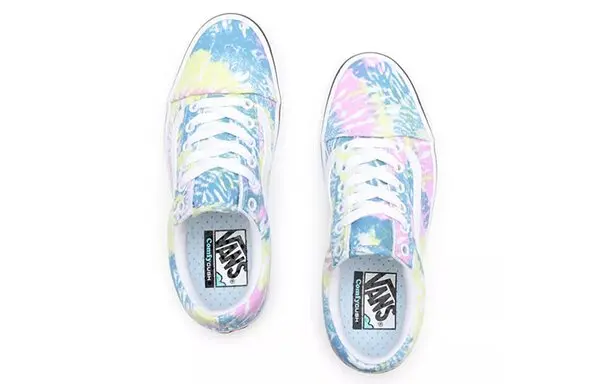 VANS Old Skool Comfycush Tie-dye Sneakers - Multi-color