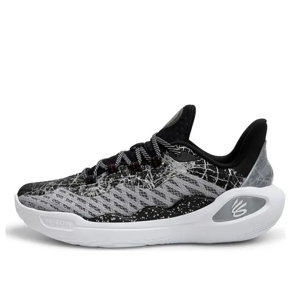 Under Armour Curry "bruce Lee Future Dragon" Athletic Sneakers - White/black/grey