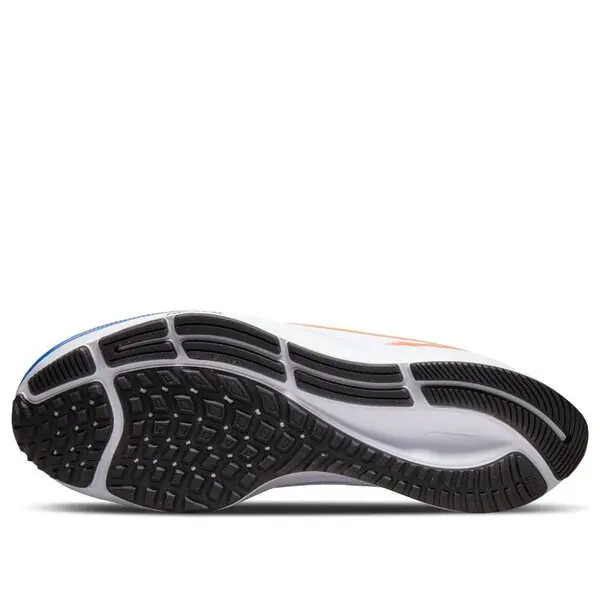Nike Zoom Pegasus 38 Athletic Sneakers - White/orange/grey
