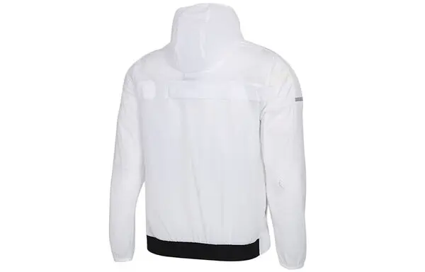 Adidas Woven Sports Hooded Jacket With Logo Printing