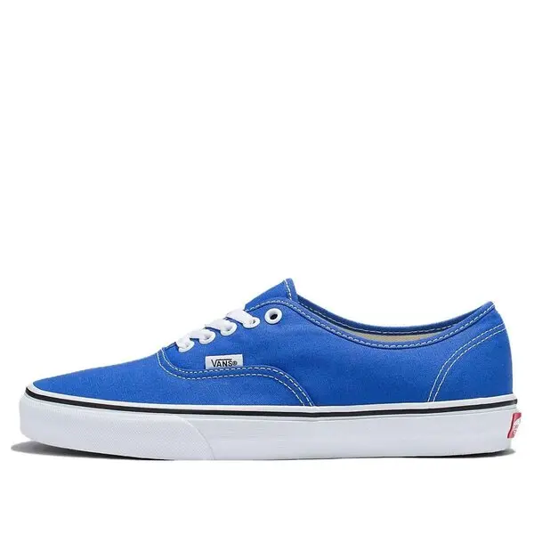 VANS Authentic Low Top Lace-up Sneakers - Blue/white