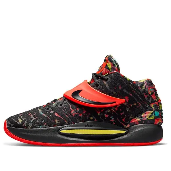 Nike Kd 14 Ep "ky-d Dream" Athletic Sneakers - Black/multicolor