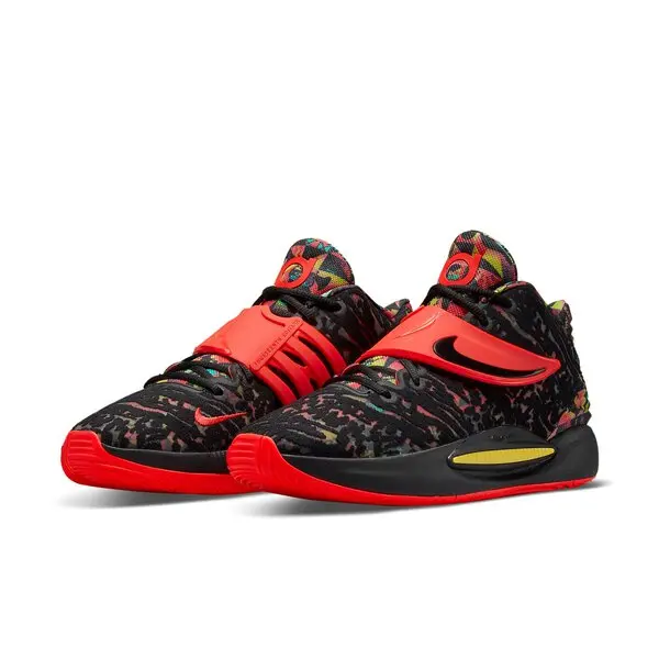 Nike Kd 14 Ep "ky-d Dream" Athletic Sneakers - Black/multicolor