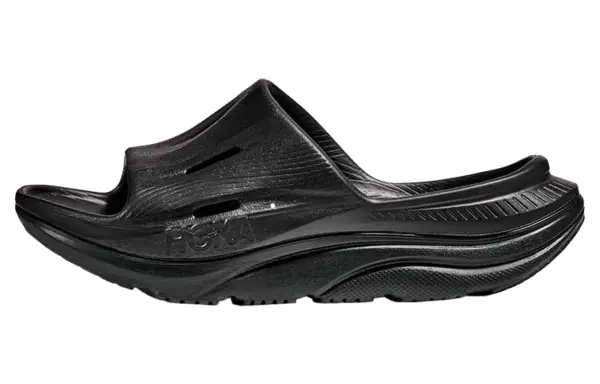Hoka One One Ora Recovery Slides 3 - Black