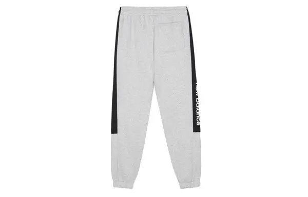 NEW BALANCE Cotton Sport Joggers Asia Sizing 'grey Black