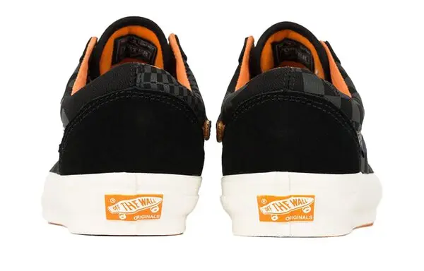 VANS Porter-yoshida & Co. X Og Old Skool Lx 'floral Checkerboard' Sneakers - Black