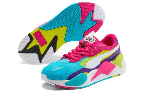 PUMA Rs-x3 'puzzle' Low Top Sneakers - White