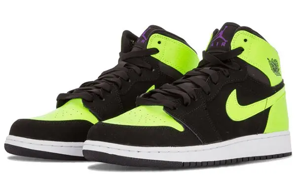 JORDAN 1 Retro High "ghost " Sneakers - Green