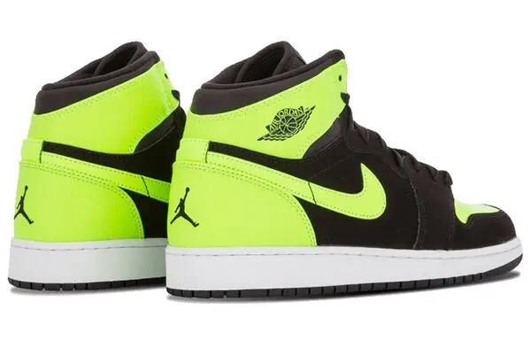 JORDAN 1 Retro High "ghost " Sneakers - Green