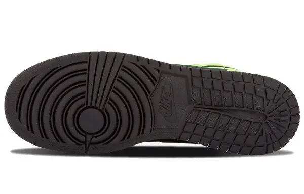 JORDAN 1 Retro High "ghost " Sneakers - Green