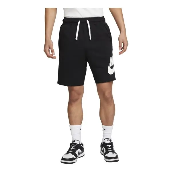 Nike Club Alumni Hybrid Shorts With Logo - Black