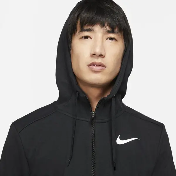 Nike Dry Fleece Full Zip Hoodie - Black
