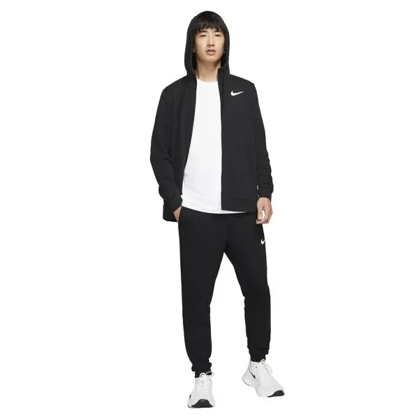 Nike Dry Fleece Full Zip Hoodie - Black