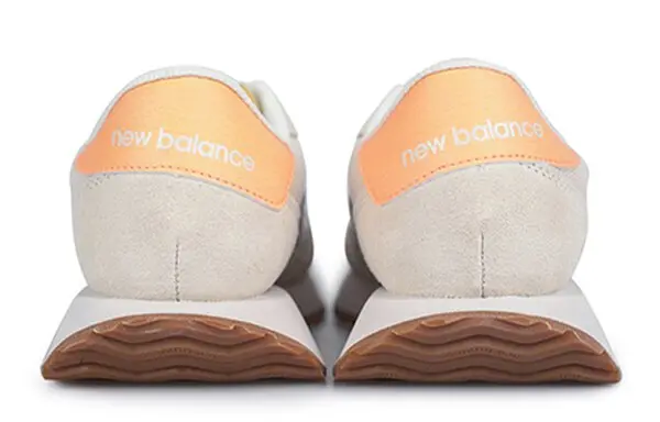 NEW BALANCE 237 "angora Light Mango" Sneakers - Beige/light Blue/orange