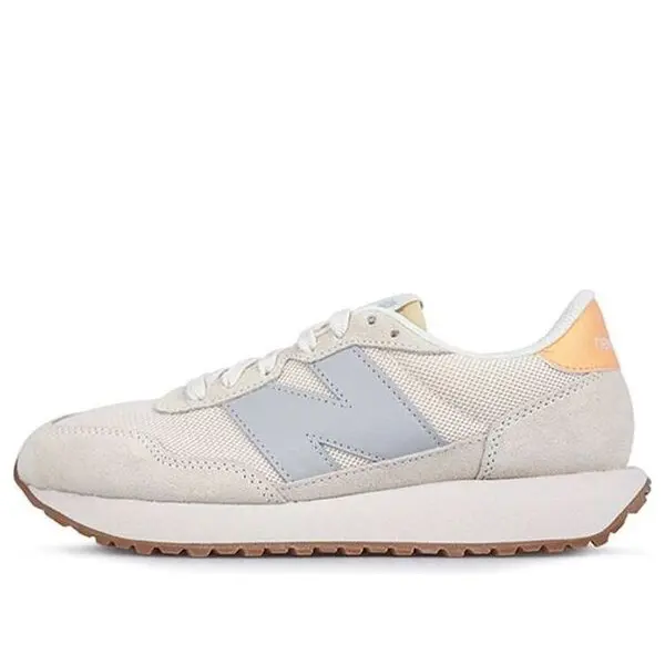 NEW BALANCE 237 "angora Light Mango" Sneakers - Beige/light Blue/orange