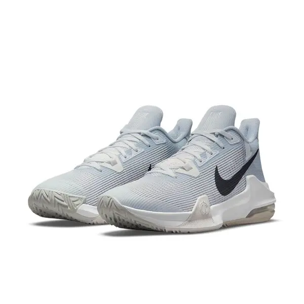 Nike Max Impact 3 Athletic Sneakers - Grey/blue/white