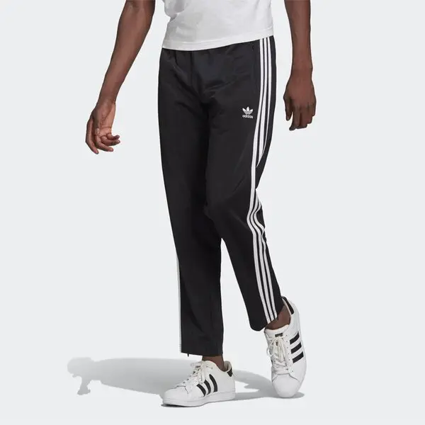 Adidas Originals Logo Pattern Loose Straight Sports Pants/trousers/joggers Black - Default Color