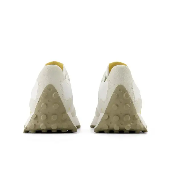 NEW BALANCE 327 Athletic Sneakers - White/cream/yellow