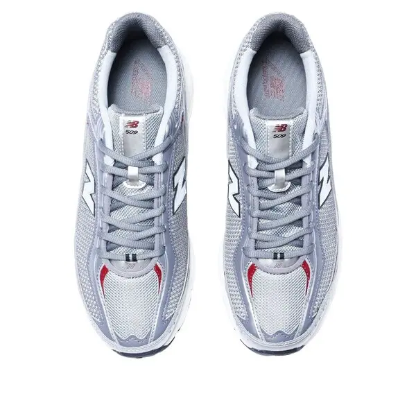 NEW BALANCE 509 Athletic Sneakers - Silver/red