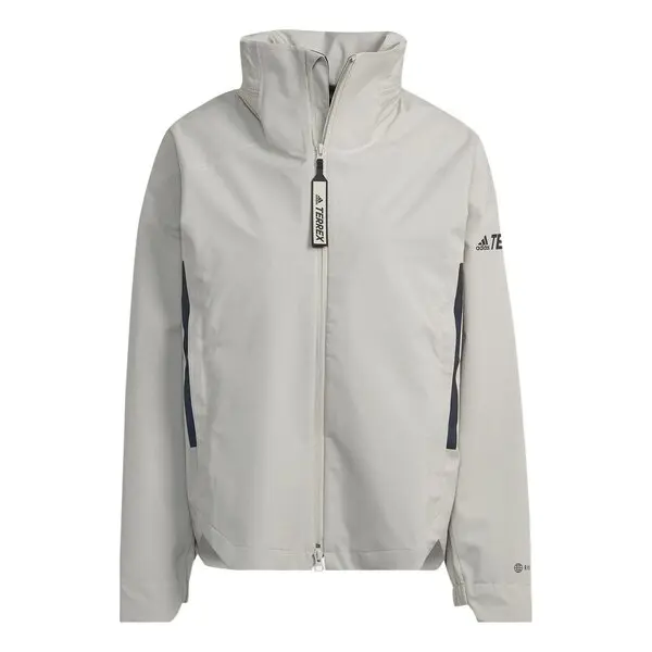 Adidas Ct Myshelter Rain.rdy Jackets - Beige