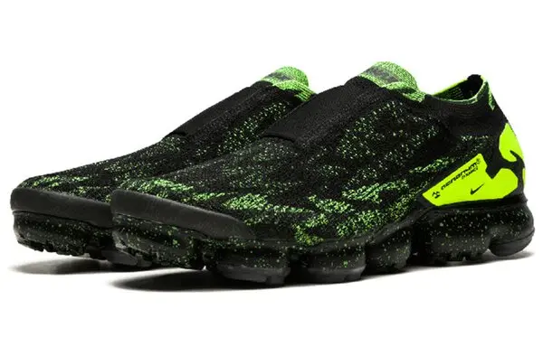 Nike Acronym X Vapormax Moc 2 'volt' Sneakers - Black/volt
