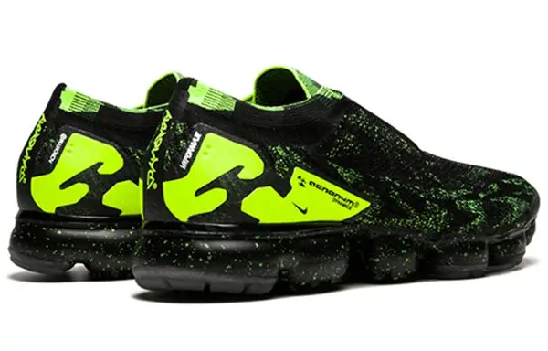 Nike Acronym X Vapormax Moc 2 'volt' Sneakers - Black/volt