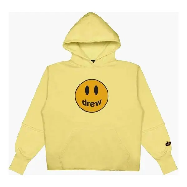 Drew House Mascot Oversized Hoodie - Light Yellow