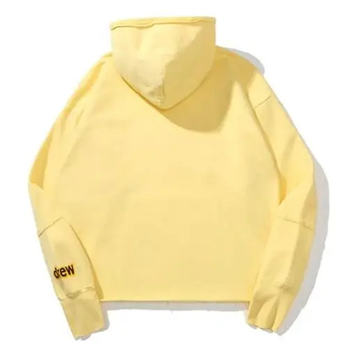 Drew House Mascot Oversized Hoodie - Light Yellow