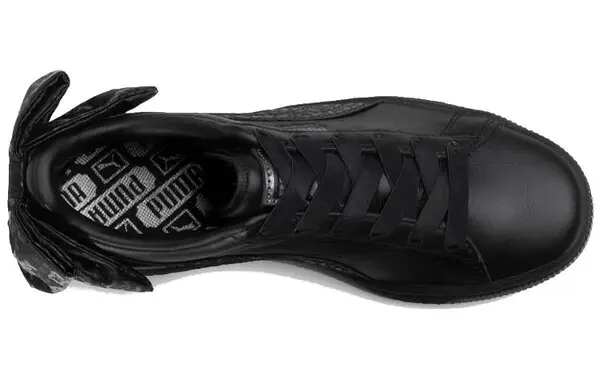 PUMA Basket "bow Leopardlow Top Sneakers - Black