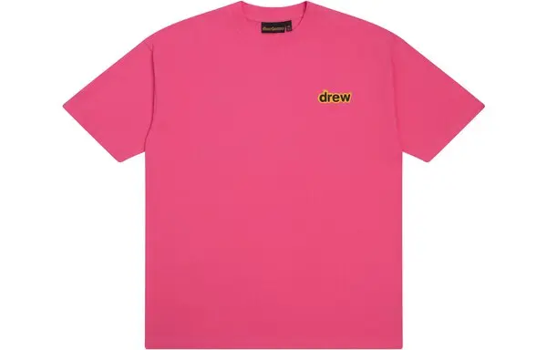 Drew House Doodle Joy T-shirt 'hot - Pink