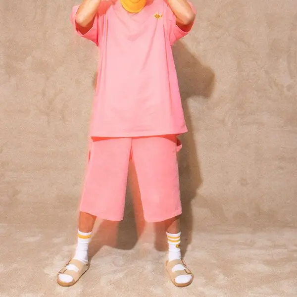 Drew House Doodle Joy T-shirt 'hot - Pink