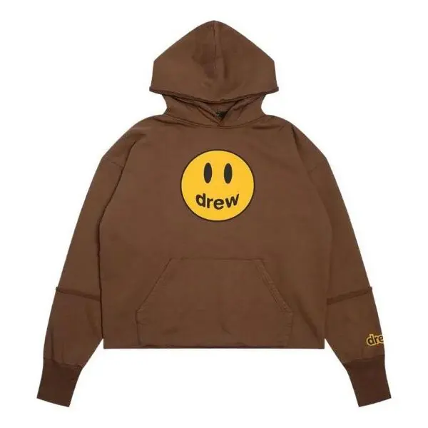 Drew House Mascot Deconstructed Hoodie - Brown