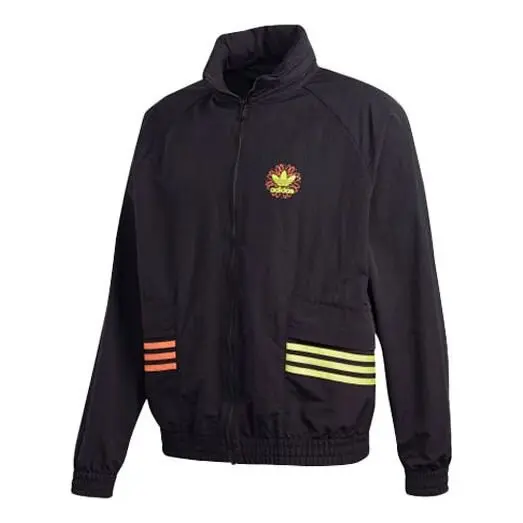Adidas Originals Sporty Zip-up Jacket - Black
