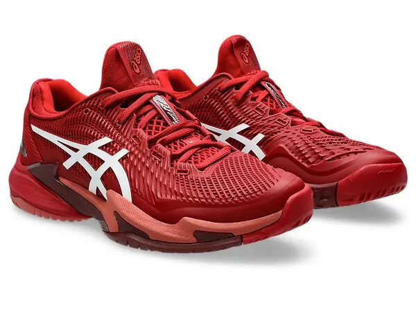 Asics Court Ff 3 Novak 'red - Red/white/brown