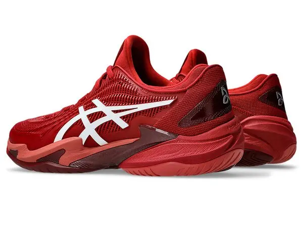 Asics Court Ff 3 Novak Tennis Sneakers - Red/white/brown