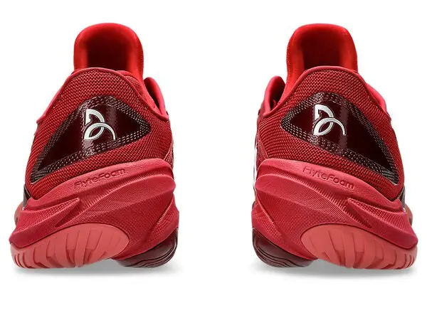 Asics Court Ff 3 Novak Tennis Sneakers - Red/white/brown