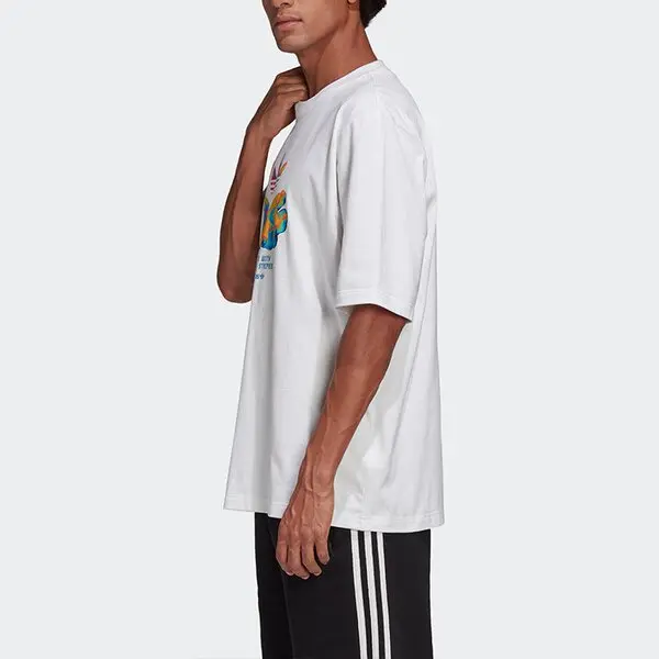 Adidas Originals Graphic Tee Printing Short Sleeve