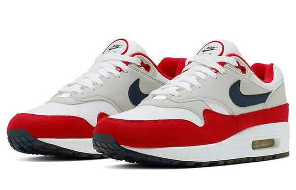 Nike Max 1 Sneakers - Grey/red