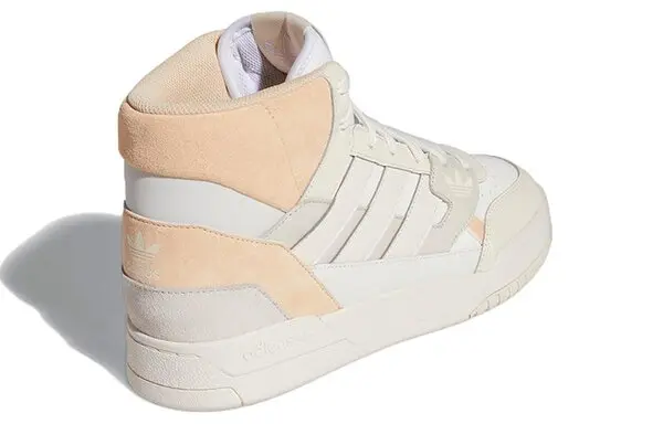 Adidas Drop Step Se Mid Top Sneakers - White/orange