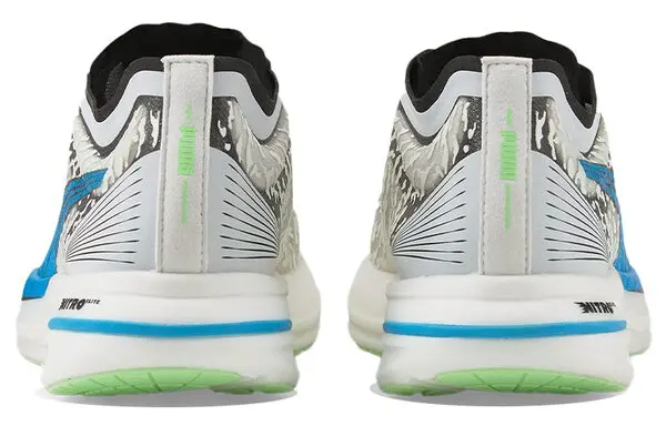 PUMA Deviate Nitro Elite Racer 'wildwash' Sneakers - White/black/blue