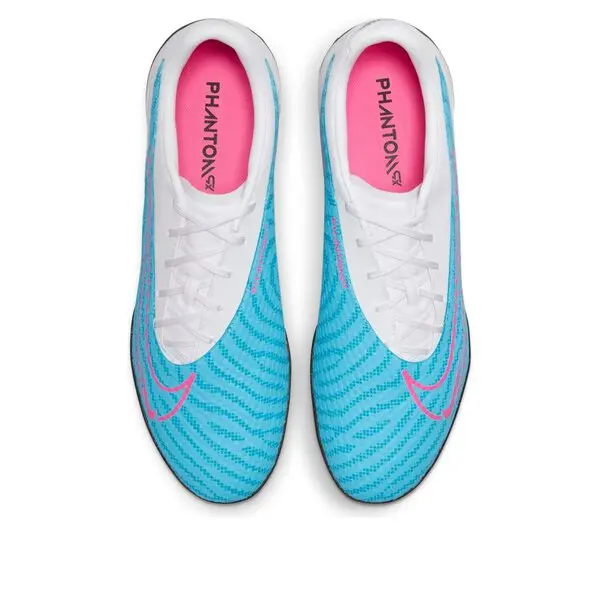 Nike Phantom Gx Academy Tf Soccer Cleats - White/blue