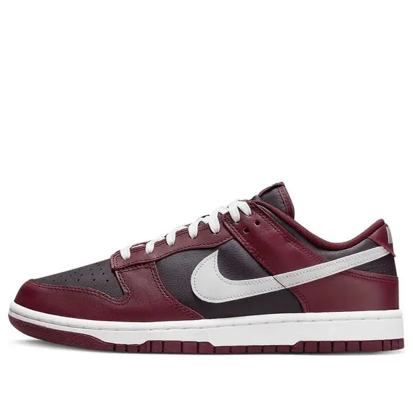 Nike Dunk Low "dark Beetroot" Sneakers - White/red