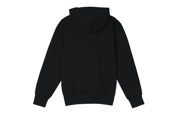 Play Comme Des Garcon Heart Logo Zip-up Hoodie - Black