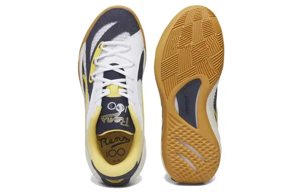 PUMA Black Fives X All Pro Nitro "harlem Rens 100 Year Anniversary" Sneakers - Blue/white