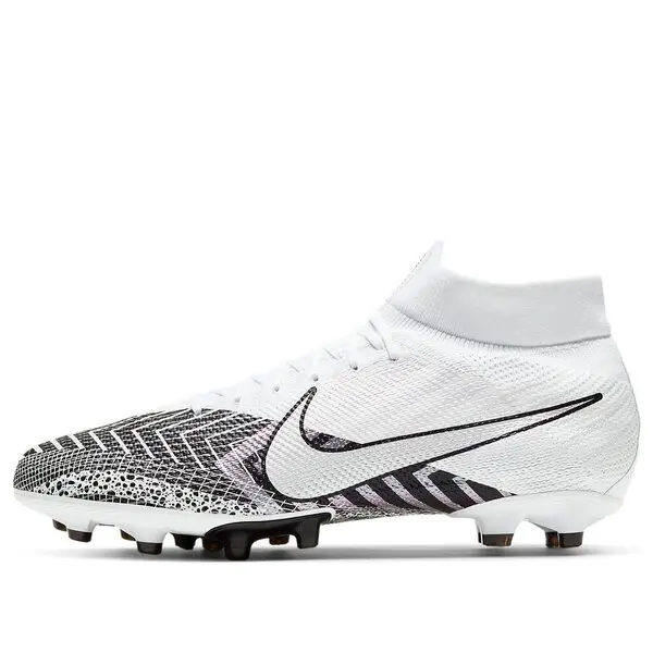 Nike Mercurial Superfly 7 Pro Mds Ag-pro Football Cleats - White/black